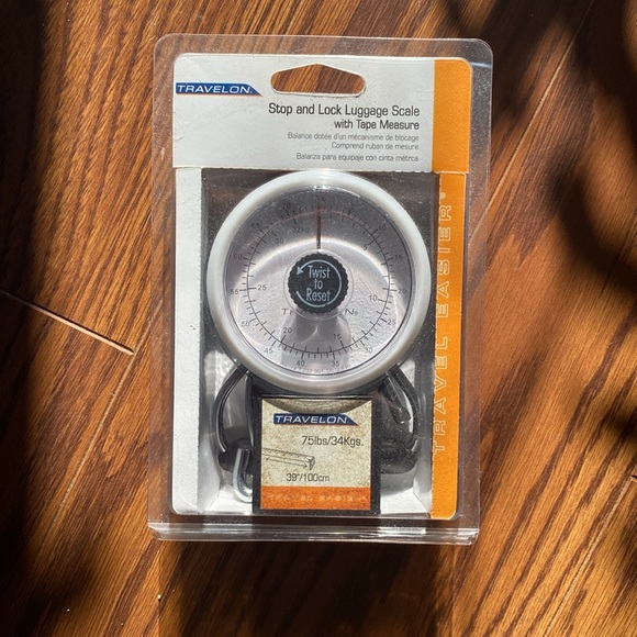 Travelon | Other | Stop And Lock Luggage Scale With Tape Measure | Poshmark